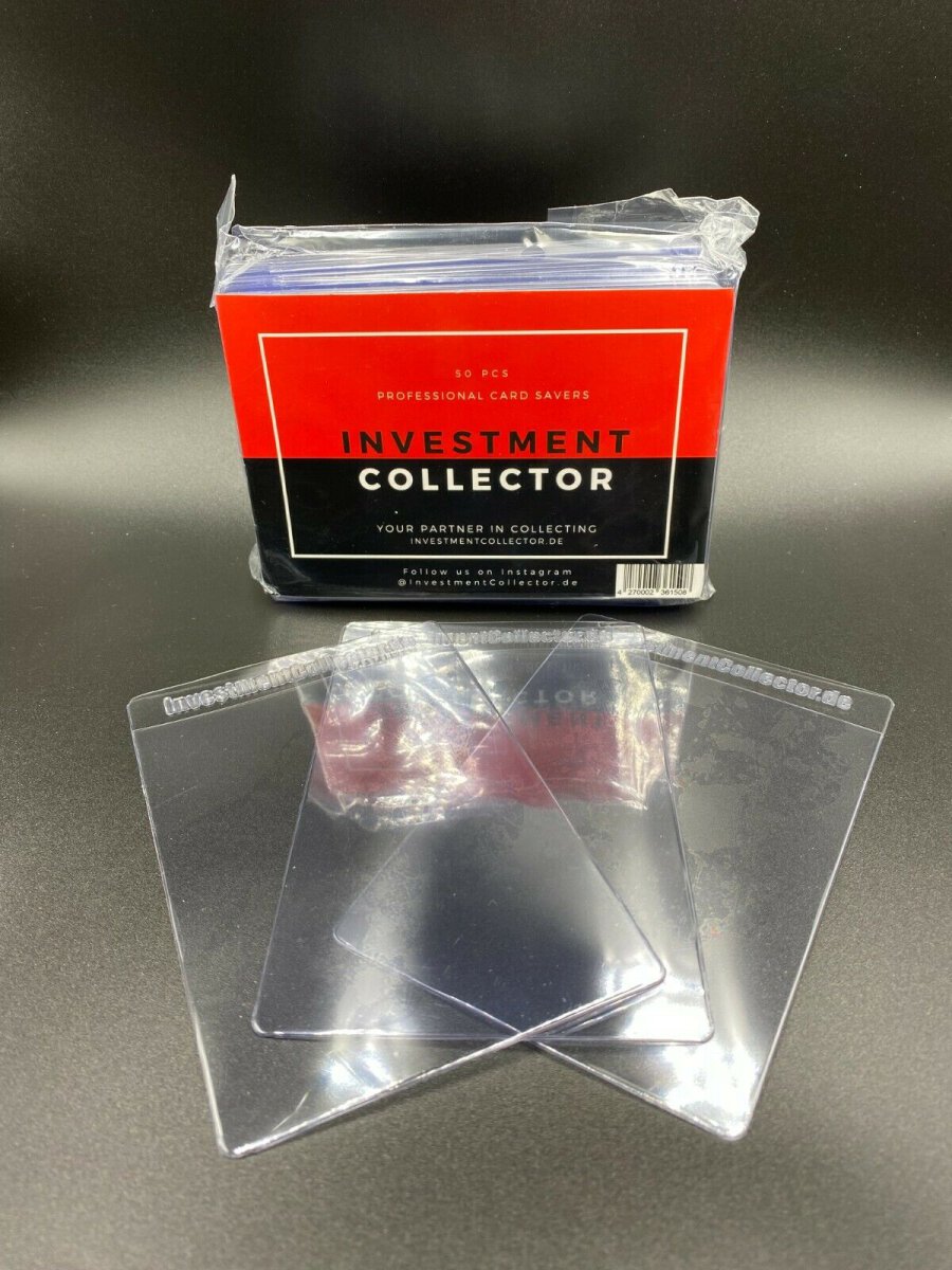 Investment Collector Premium Card Sleeves 50 Stück Transparent Gradin ...